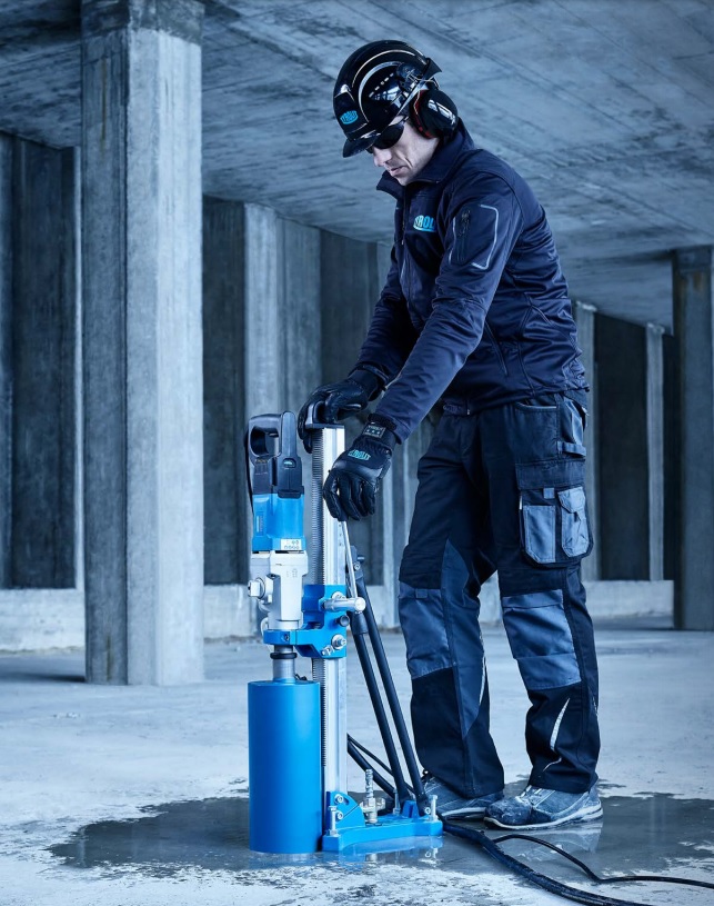 Wiertnica do betonu ze statywem TYROLIT DRS250 | TECHNIKA DIAMENTOWA ...