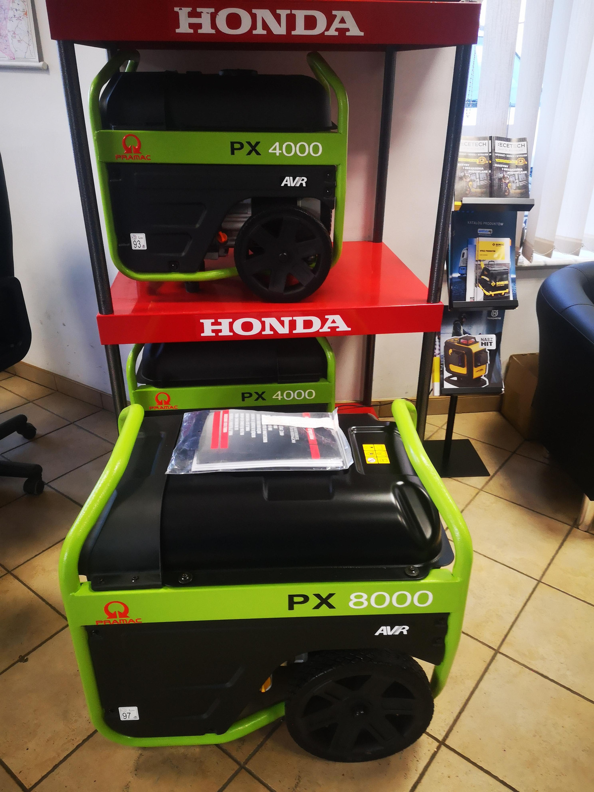 Agregat prądotwórczy Pramac PX8000 AVR 230V | AGREGATY PRĄDOTWÓRCZE \ 1-FAZOWE | Becetech ...