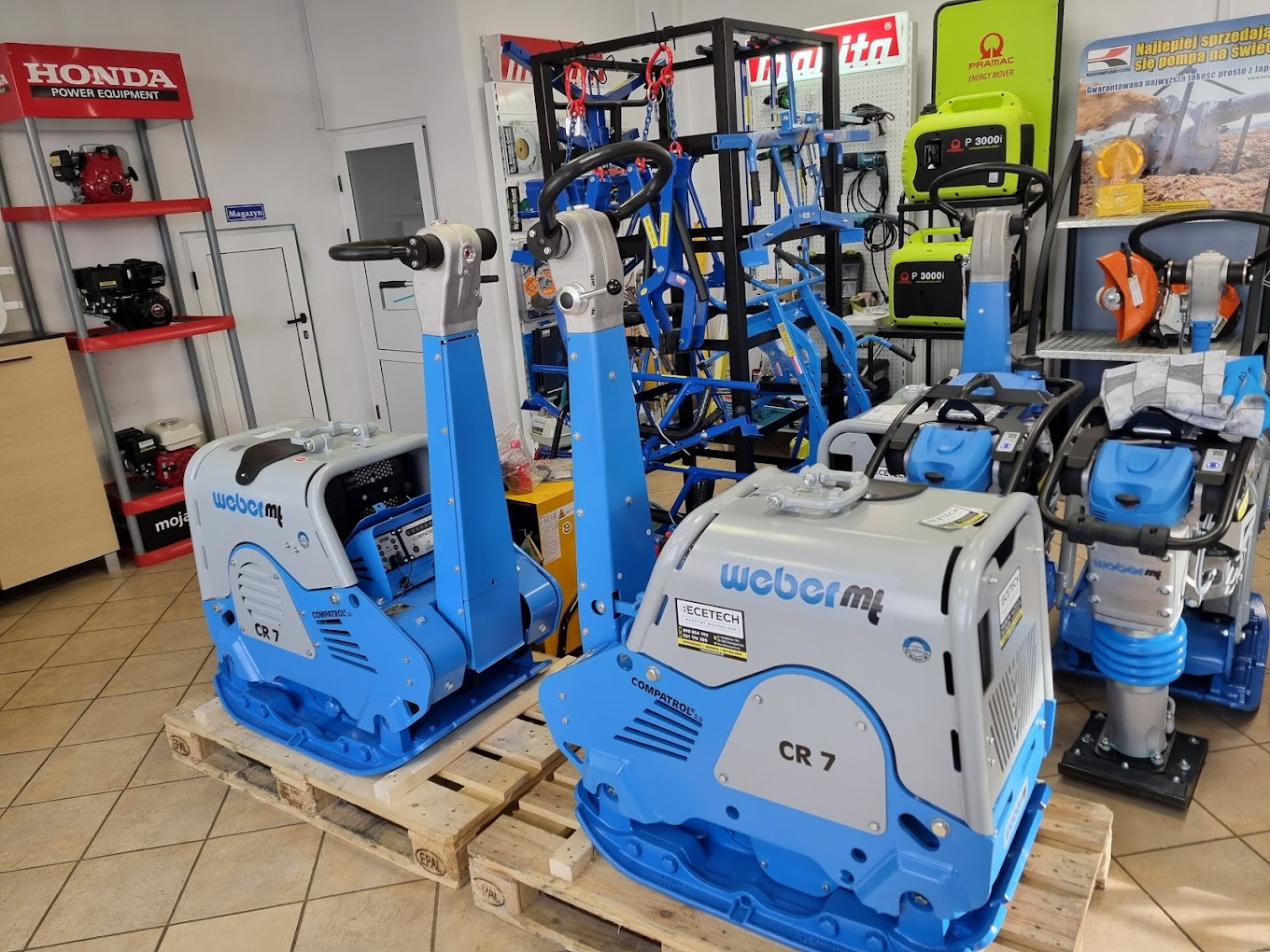 Zagęszczarka rewersyjna WEBER CR7 CCD 2.0 | ZAGĘSZCZANIE GRUNTU ...